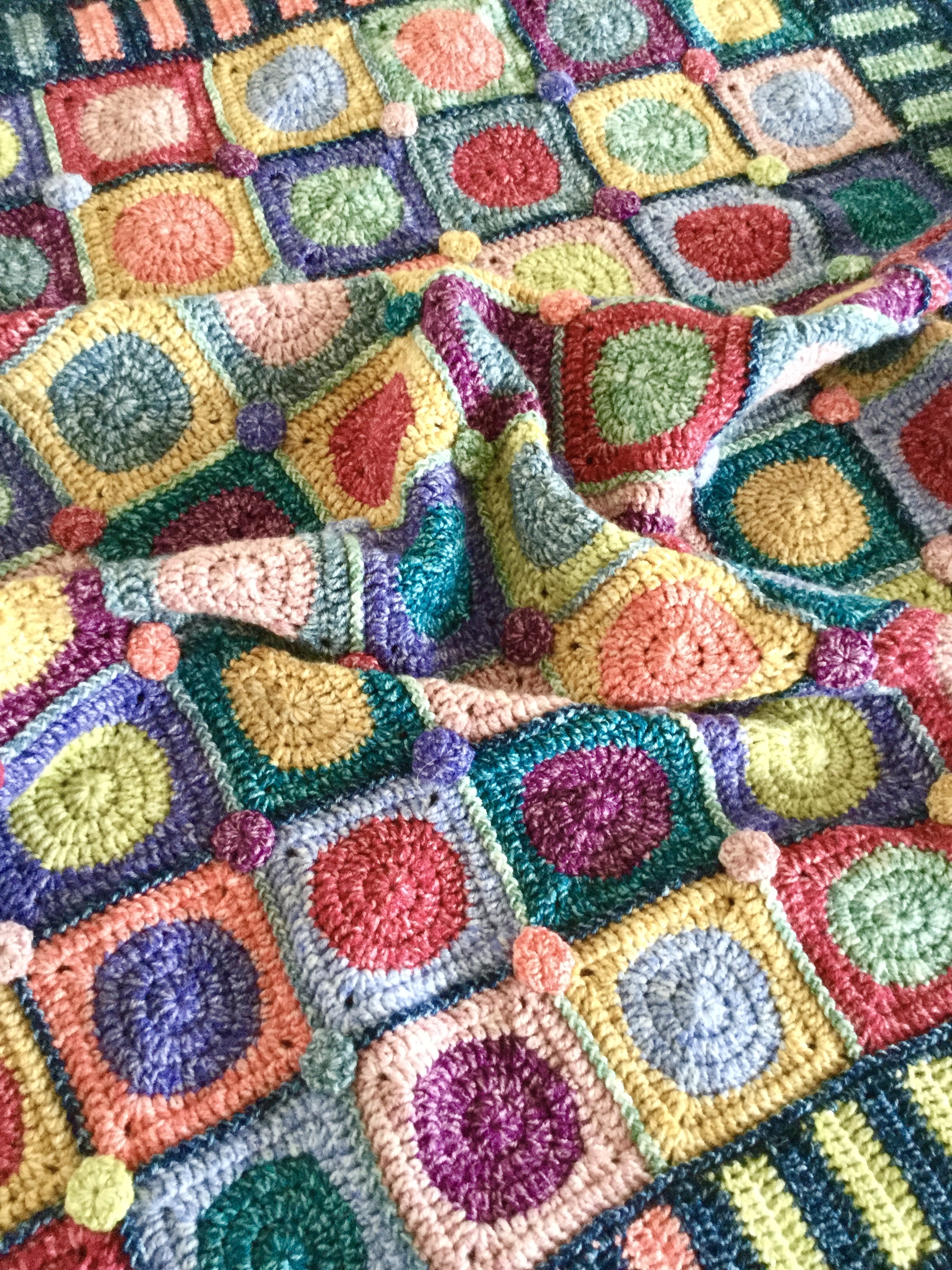 The Spots n Stripes Blanket – Wool Thread Paint