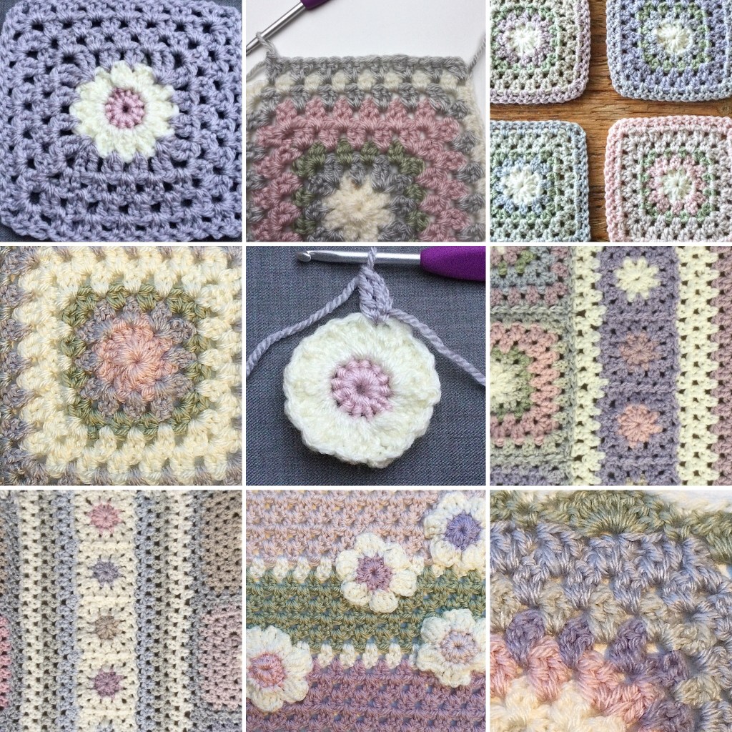 The Frosted Pearl Blanket Pattern is here - Wool Thread Paint