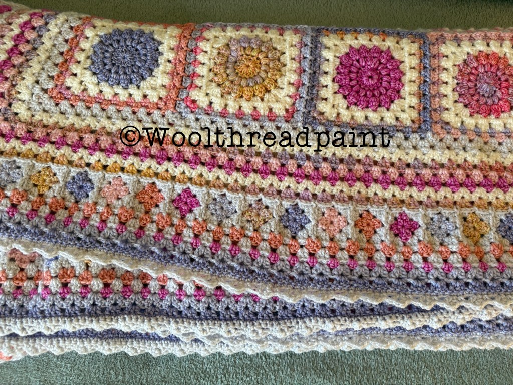 Sweet Shop Pattern Amendment - Wool Thread Paint